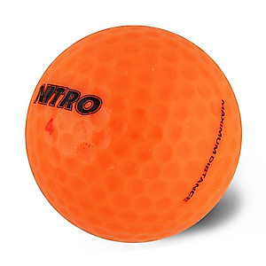 Nitro NMD12OBXC Maximum Distance Golf Ball (12-Pack), Orange