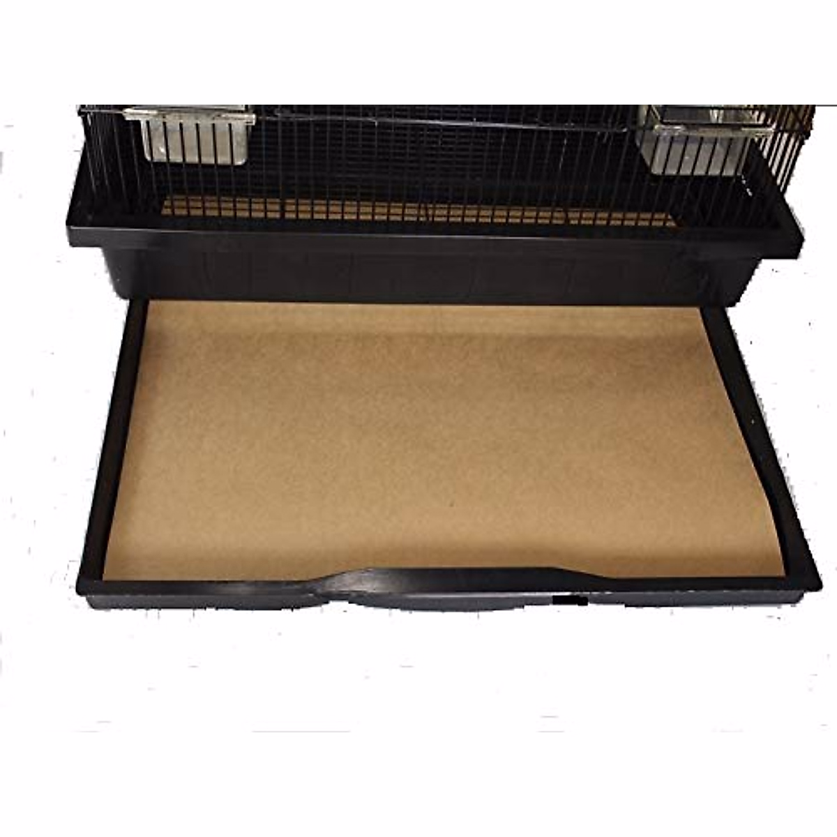 BirdCageLiners - Small Cages - Custom Size - 150 Pre-Cut Sheets - 60 Pound Kraft Paper - Up to 225 Feet of Paper