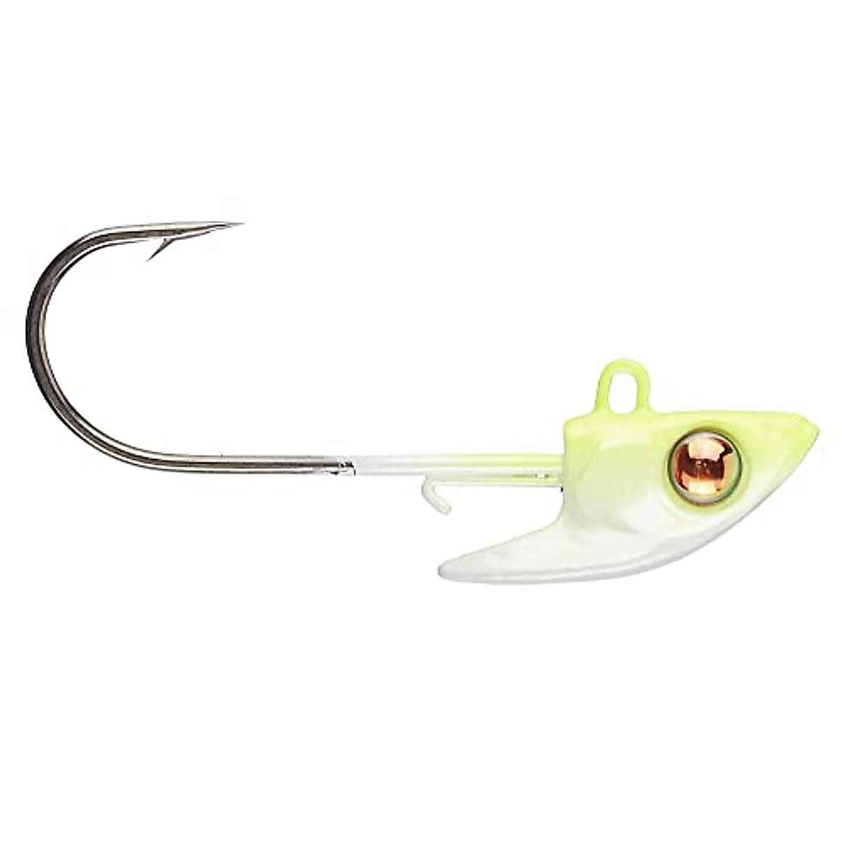 Damiki Rig Jig Heads Unpainted 1/8oz 1/0