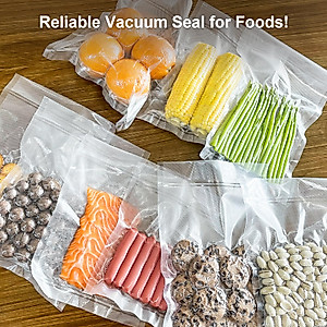 Gasbye Vacuum Sealer Bags, 2 Pack 11"x 20' Rolls Bags, BPA-Free Commercial Grade, Durable Customized Size for Airtight Food Storage, Meal Prep or Sous Vide Cooking