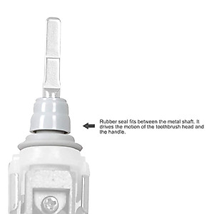 Electric Toothbrush Waterproof Shaft Rubber Pad Compatible with Philips HX6511 HX6530 HX6710 HX6730 HX6920 HX6930 HX6950 HX9140 HX9340 HX9350 HX9160 HX939V Universal Waterproof Rubber Seal Ring