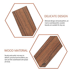 SEWOART 6 Pcs Replacement Wood Planks Textured Wooden Boards for Garden Bench and Furniture Projects Ideal for Crafting and Repairing Outdoor Seating