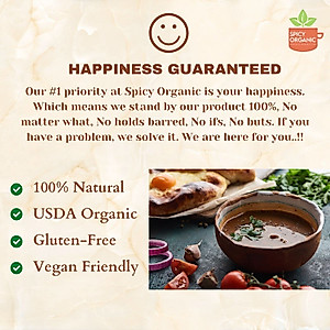 SPICY ORGANIC Onion Powder – 8 oz. – Certified USDA Organic - Non-GMO - White Onion Powder Seasoning for Dressings, Dips, Casseroles, Meat, Poultry, Baking, Sauces, Gravies, and Flavoring for Snacks