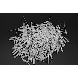 Glue Tips Compatible for CA, 200Pcs Precision Extender for Nozzle Bottle Glue, Glue Applicator Tips for Hobby, Craft, Model and Small Part