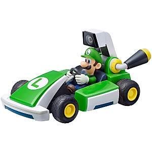 Nintendo Newest Mario Kart Live: Home Circuit - Luigi Set Edition - Holiday Family Gaming Bundle Switch, Switch Lite - Green - iPuzzle 6ft USB Extension Cable + HDMI Cable