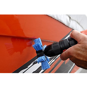 Dico 50-4 Flap Nyalox Flap Kit 4-inch Assorted Nyalox Flap Brushes, 3-Piece,Small