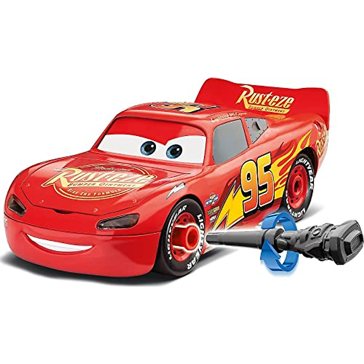 Revell 00920 First Lightning McQueen Disney Cars (Light & Sound) 1:20 Scale, Red