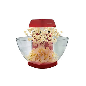 Frigidaire EPM111-RED Deluxe Hot Air Popcorn Popper, Red