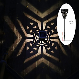 6 Pack Solar Pathway Lights Outdoor Yard Decoration Solar Led Landscape Lights Waterproof Outdoor Solar Lights for Garden Landscape Path Yard Patio Driveway Walkway