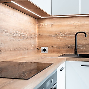 SIM&NAT 20AWG 10Ft 2.1mm x 5.5mm Male to Female DC Extension Wire Power Jack Adapter Barrel Plug Cable, Extension Wire for CCTV Security Camera, DVR, HDVD, LED Strip Light, Low Voltage Application