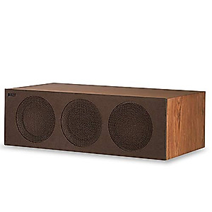 KEF R2c Center Channel Speaker (Walnut)