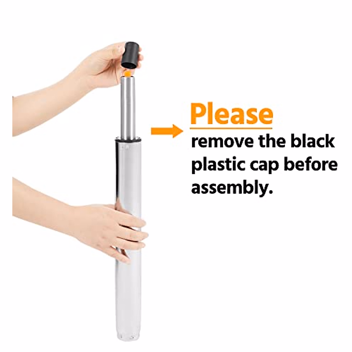 Yaheetech Bar Stools Set of 4, Island Chairs Shell Back, PU Leather Adjustable Barstools, Swivel Barstools with Footrest for Home Kitchen, Grey