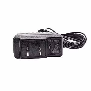 HQRP AC Adapter Compatible with Image 9.5 Elliptical Exerciser IMEL39060 Power Supply Cord [UL Listed] + Euro Plug Adapter