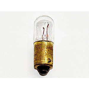 CEC Industries #1847 Bulbs, 6.3 V, 0.945 W, BA9s Base, T-3.25 shape (Box of 10)