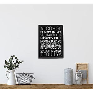 Bar Decor for Home Bar- Funny Bar Signs - Home Bar Decor - Bar Wall Decor