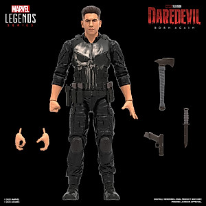 Marvel Legends Series Daredevil: Born Again Punisher Collectible 6-Inch Action Figure