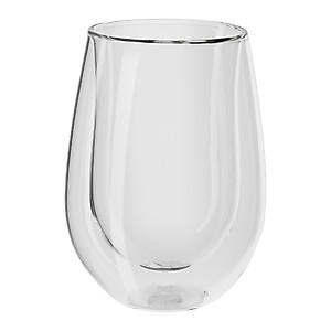 ZWILLING J.A. Henckels Double-Wall Red Wine Glass Set, 12 fl. oz