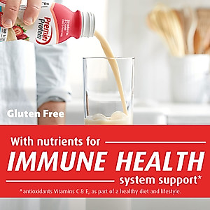 Premier Protein Liquid Protein Shake -24 Vitamins & Minerals/Nutrients to Support Immune Health, Strawberries, 11.5 Fl Oz Bottle (Pack of 12)