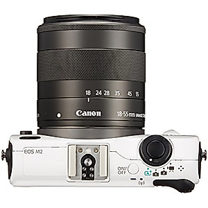 Canon mirrorless SLR EOS M2 STM lens kit EOSM2 L1855STMK-WH