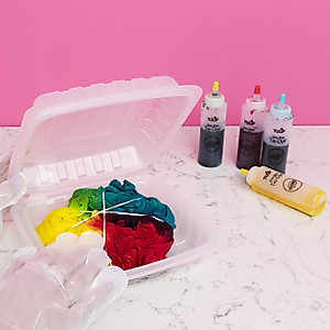 Tulip One-Step Tie-Dye Kit Tulip Fabric Dye Kits 43189 Fdy Multi 2 Min Fruit Punch, 4 Color, As Detailed, 6 Ounce (Pack of 1)