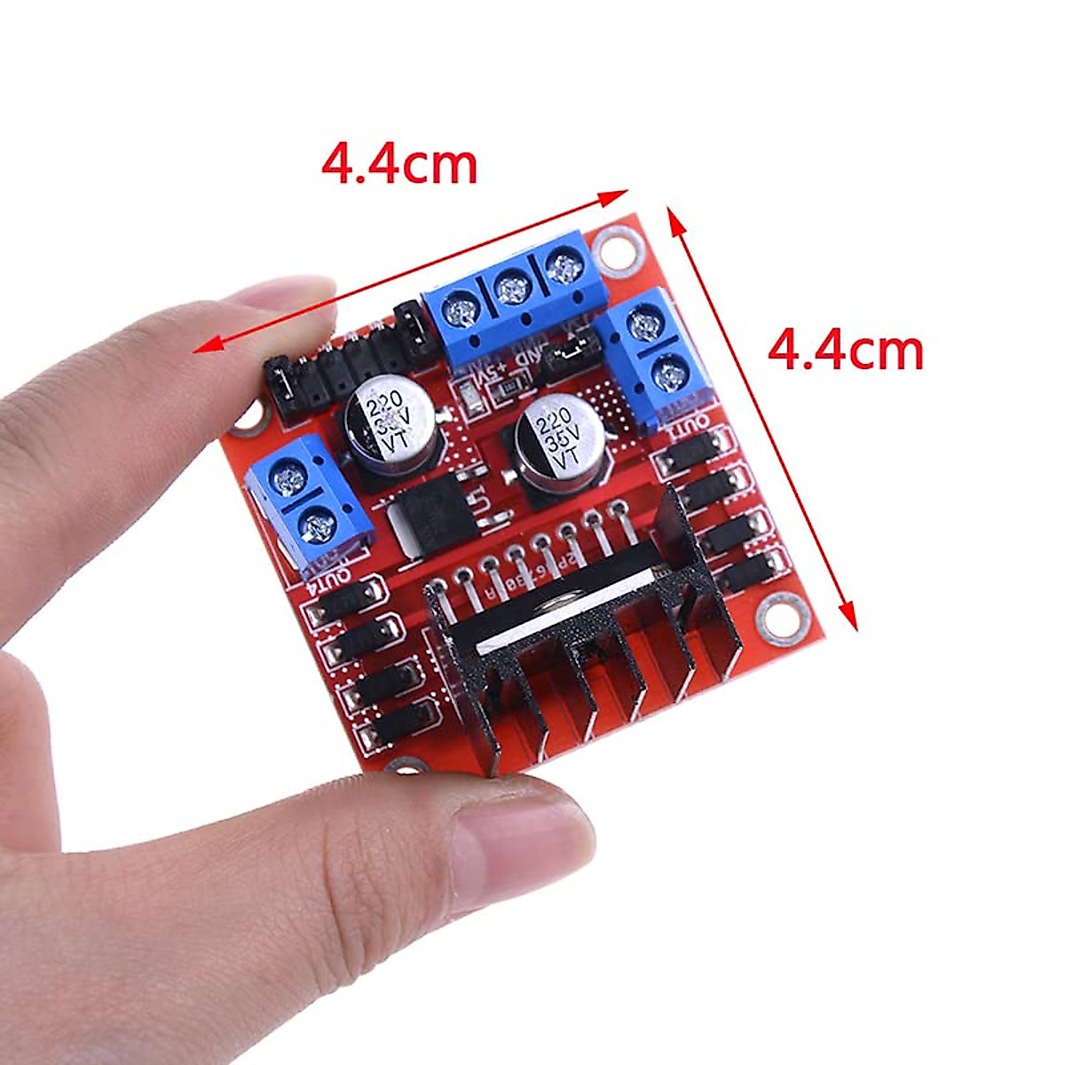 Davitu Motor Controller - Stepper Motor Drive Controller Board Module L298N Dual H Bridge DC