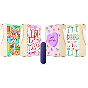 plusOne Bullet Vibrator for Women - Mini Vibrator Made of Body-Safe Silicone, Fully Waterproof, USB Rechargeable - Personal Massager with 10 Vibration Settings