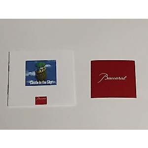 The Ghibli Museum Limited Hayao Miyazaki Baccarat「Castle in The Sky Laputa」Levitation Stone　Crystal (Sapphire Blue) Pendant