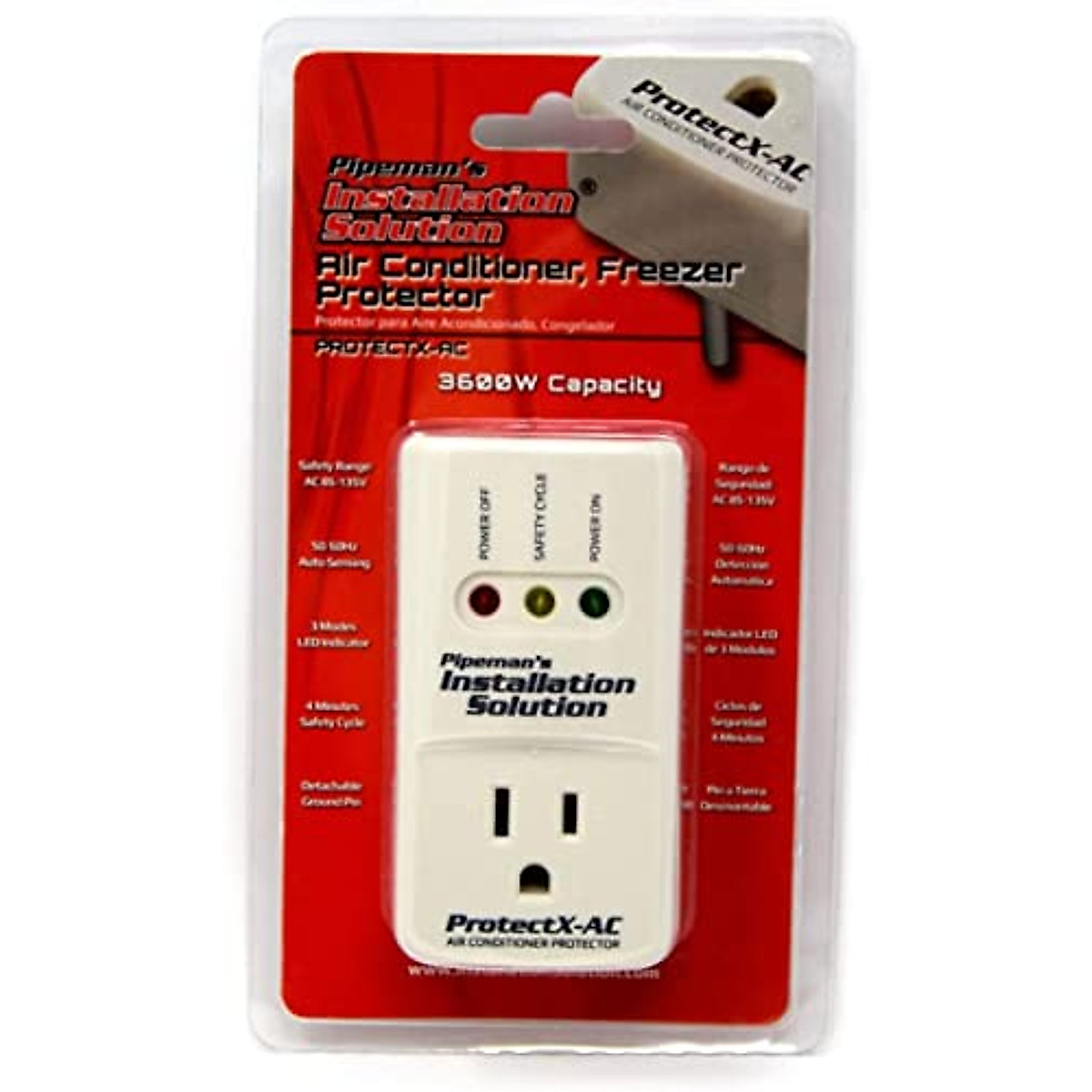 10 Pack Pipeman's Installation Solution AC 85-135V Surge Protector 3600 Watts