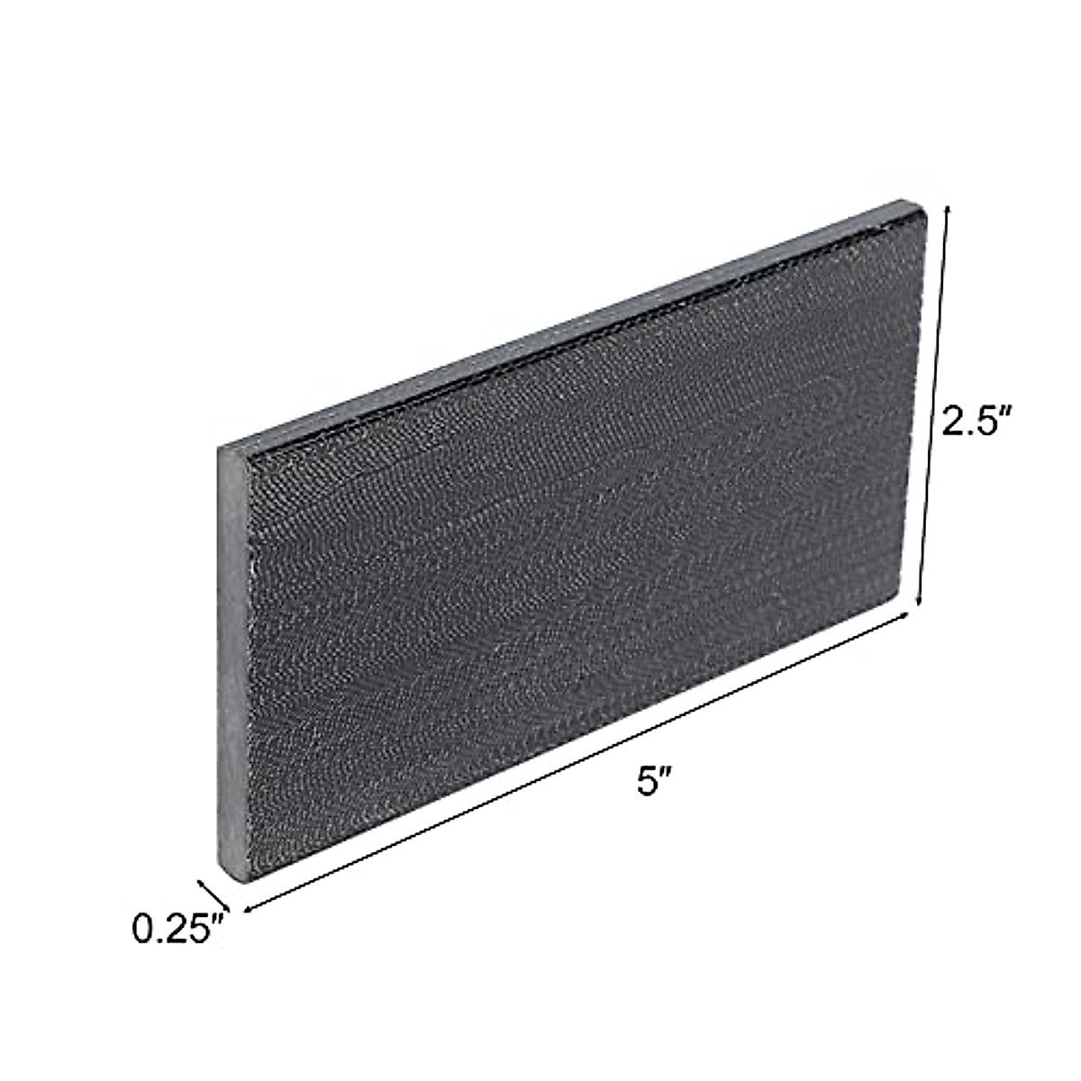 LukLoy Swivel Rocker Patio Chair Spring Plate Replacement Parts 2.5" X 5" Universal Fiberglass Patio Chairs Swivel Rocking Chair Parts - 2 Pack