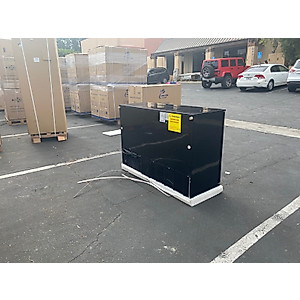 Beer Back Bar Cooler 3 Glass Door (Swing Door) 53" Width Beer Fridge NSF Certified Beverage Refrigerator 11.8 cu.ft Under Counter Height 35°-46°F Black bb3dup