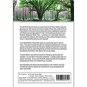 Ireland Nature Walk Treadmill Scenery DVD