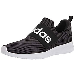 adidas Men's Lite Racer Adapt 4.0 Running Shoes, Black/White/Black, 12