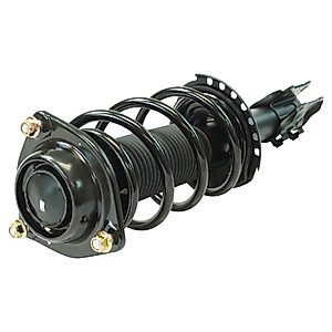 TRQ Front Strut & Coil Spring Assembly Set Driver & Passenger Sides Compatible with 11-16 Hyundai Elantra