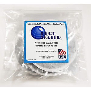 4-Pack of Carbon Filters for the Mini Classic CT Water Distiller