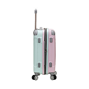 Rockland London Hardside Spinner Wheel Luggage, Mint, Carry-On 20-Inch