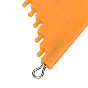 VGEBY Hair Gauge for Carp, ABS Carp Fishing Hair Gauge Carp Fishing Hair Gauge Accessories Hair Rig Measurement Tool Feeder Mini Sub Wire Binding Device Hook Tool Tackle