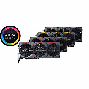 ASUS GeForce GTX 1080 8GB ROG Strix Graphics Card (STRIX-GTX1080-A8G-GAMING)