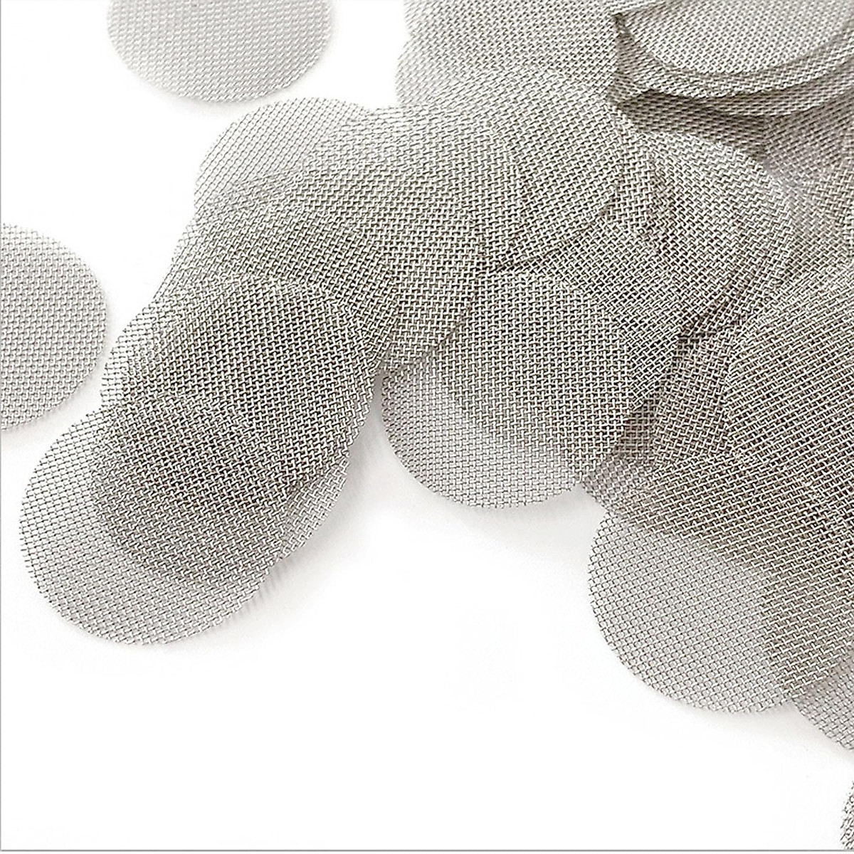 100 pcs 1/2 Inch (.5") 304 Stainless Steel Faucet Screen Replacement, Faucet Aerator Screens,Faucet Aerator