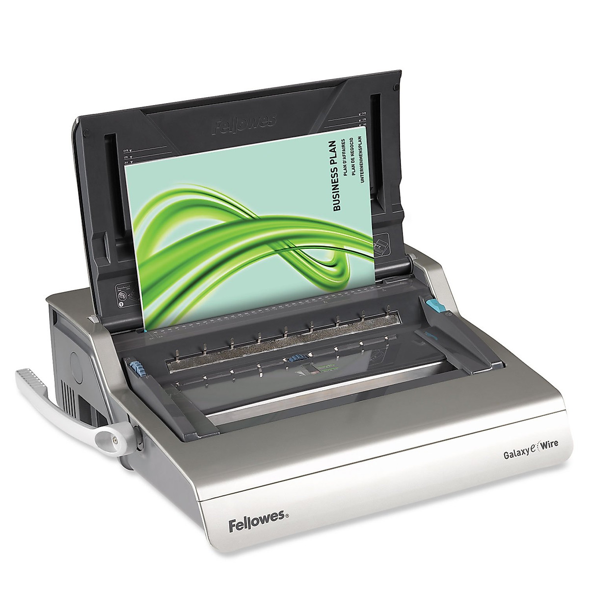 Fellowes Binding Machine Galaxy E Electric Wire Binding (5217801), Gray