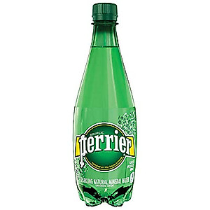 Perrier Carbonated Sparkling Natural Mineral Water: 24-Count (16.9 fl. oz)