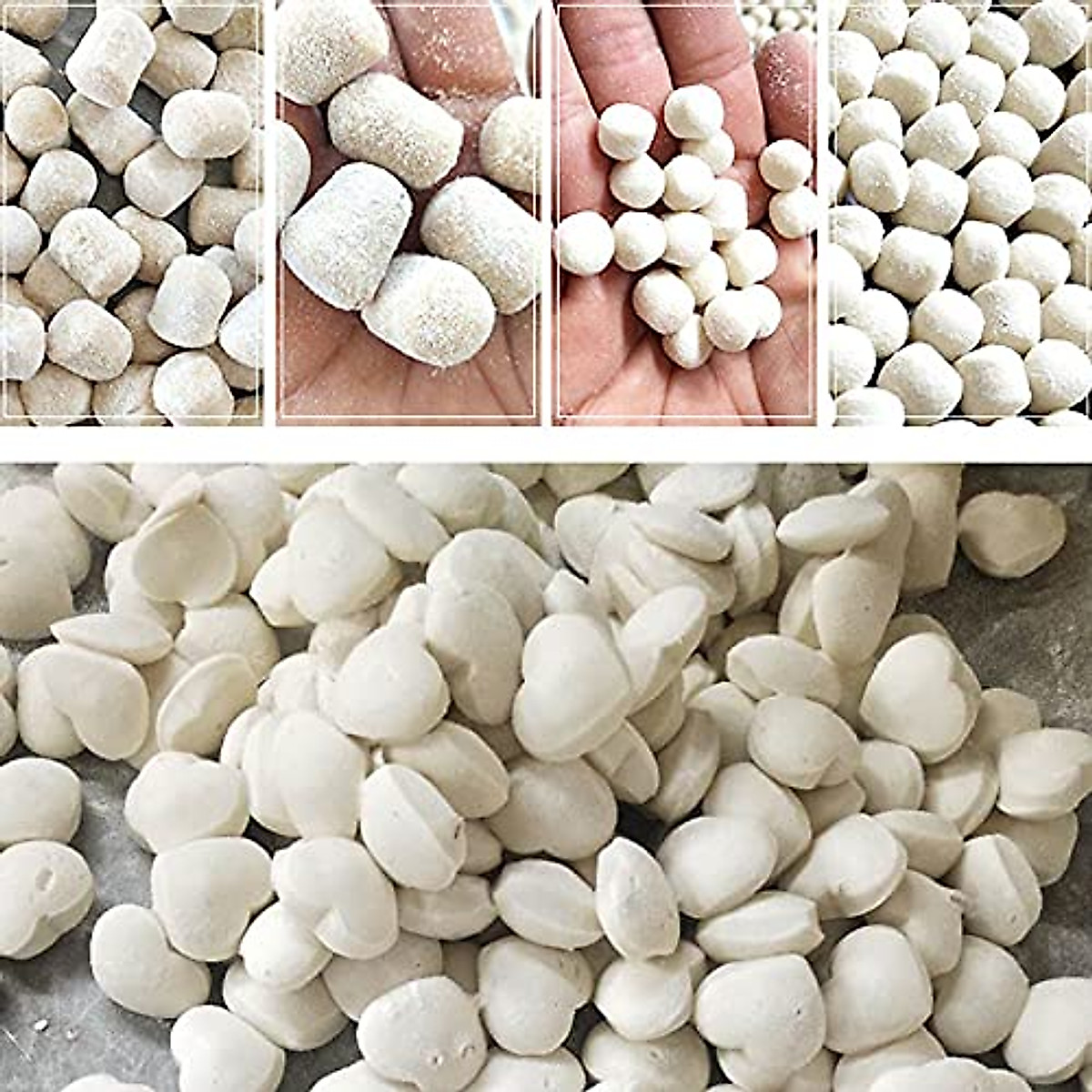 TECHTONGDA Electric Dough Divider Commercial Quantitative Dough Cutter 70-300g Stainless Steel Compact Dough Ball Maker 2500W 110V