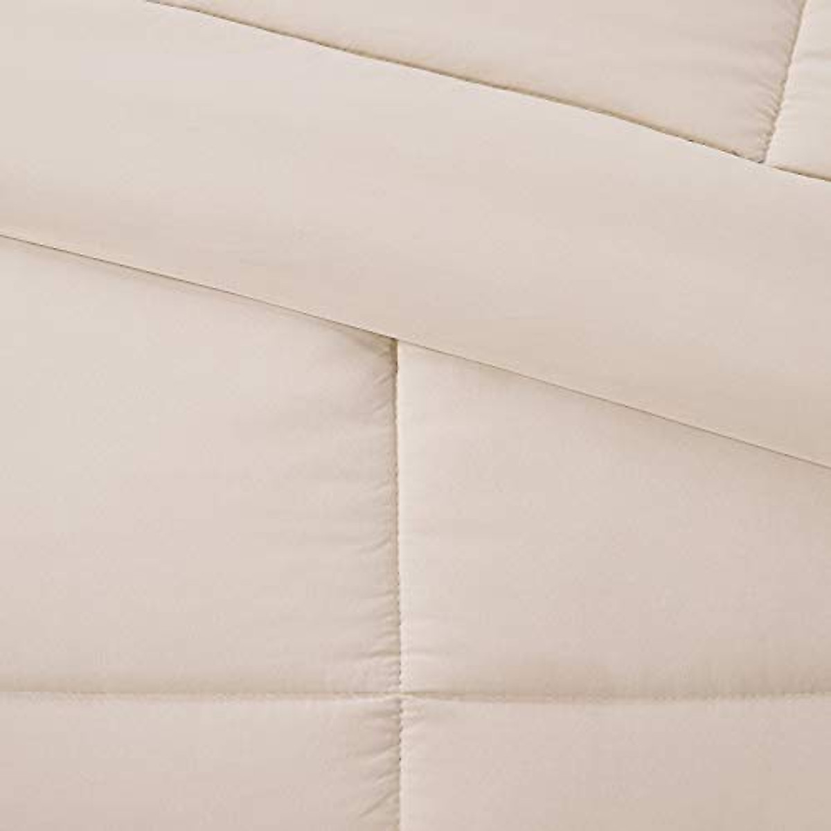 Madison Park Sarasota All Season Microcell Down Alternative Box Quilted Comforter Mini Set, Full/Queen, Blush, Model:MP10-4308