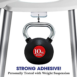 Strongest Adhesive Toilet Seat Bumper Replacement Kit for Bidet, Blue Bottom Universal Toilet Lid Bumper Rubber for Families, Hotels, Hospitals, School Toilet Seats (6 Pack)