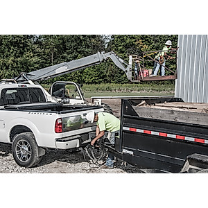 GEN-Y GH-1623 MEGA-Duty Adjustable 6" Drop Hitch with GH-0161 Dual-Ball, GH-0162 Pintle Lock for 2.5" Receiver - 32,000 LB Towing Capacity - 3,500 LB Tongue Weight