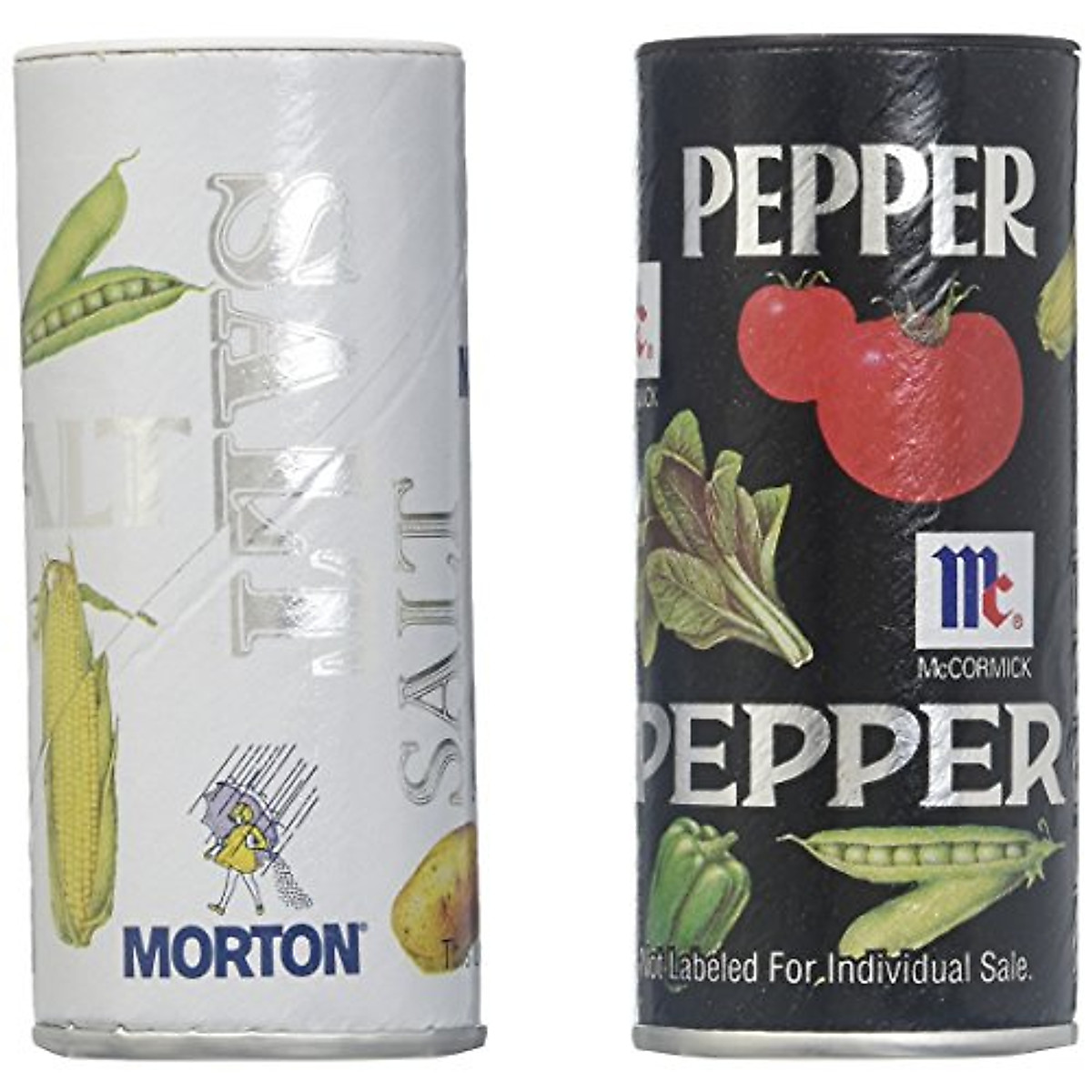 Morton, Salt & Pepper Shaker Set, 5.5 Ounce