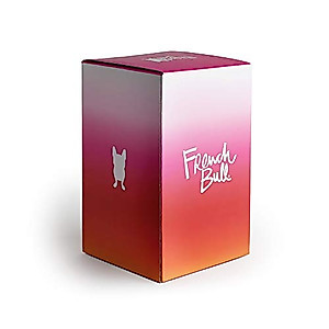 French Bull Stainless Steel Leak Proof Hot Lunch Thermos Vacuum Insulated Food Soup Jar Container, Easy Grip Lid, 16oz, Pink Ombre