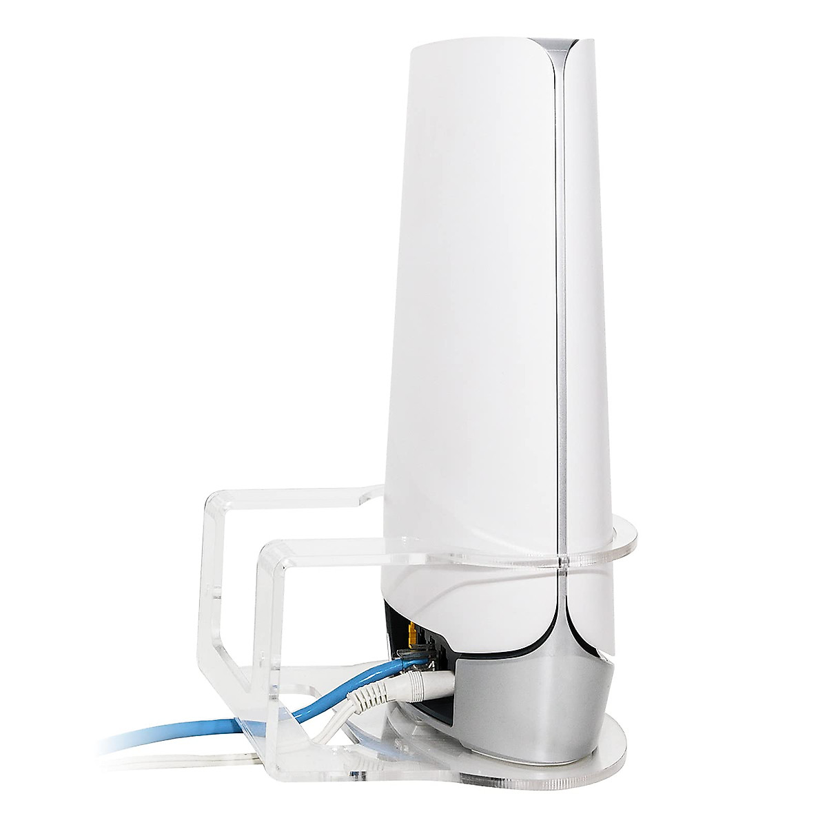 Orbi WiFi 6 Wall Mount Holder,Wall Mount Holder for Orbi Tri-Band Mesh WiFi 6 Router(RBK850)(RBK852)(RBK853)/(RBS750)(RBS751)(RBK752)(RBK753)/(AX4200)(AX5700)(AX6000) Orbi Mesh WiFi 6 System (2PCS)