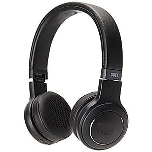 JBL Duet Bluetooth Wireless On-Ear Headphones - Black