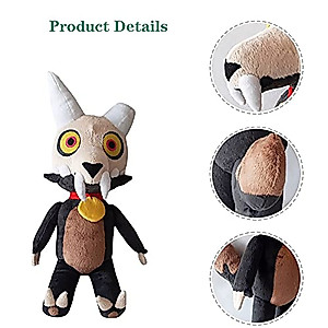 The Owl House King Plush, Owl House Cute Stuffed Animal, Kawaii Wolf Stuffed Animal, Plush Toy for Children Fans Xmas Festival Gifts-11.8 inches