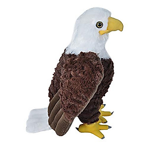 Wild Republic Bald Eagle Plush, Stuffed Animal, Plush Toy, Gifts for Kids, Cuddlekins 12 Inches